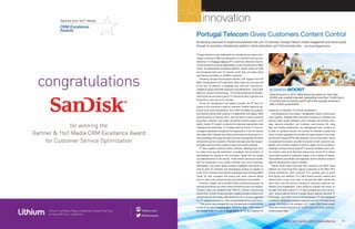 2014 Gartner and 1to1 Media CRM Excellence Awards Booklet | PDF