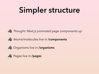 Atomic Design with Next.js