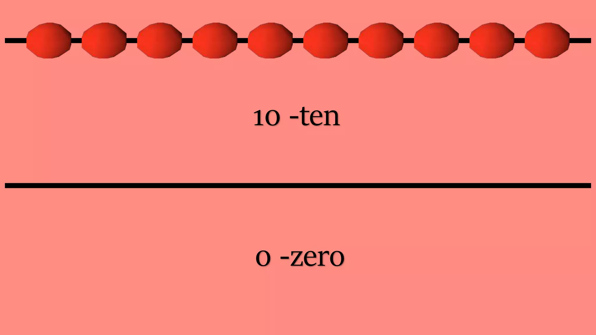 Visualizes, represents, and counts numbers from 0 to 100 using a ...