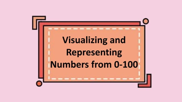 Visualizes, represents, and counts numbers from 0 to 100 using a ...