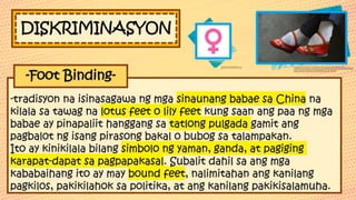 G1O DISKRIMINASYON SA KABABAIHAN.pptx