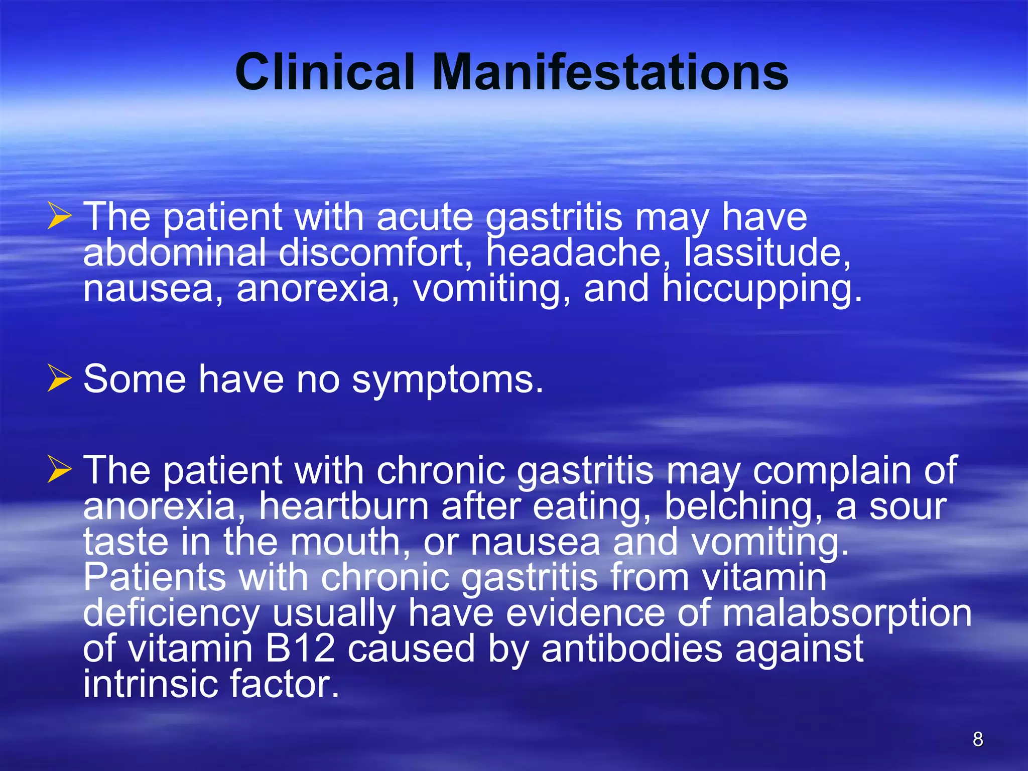 gastic and duodenal disorders | PPT