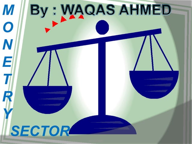 MONETRY SECTOR OF PAKISTAN | PPT