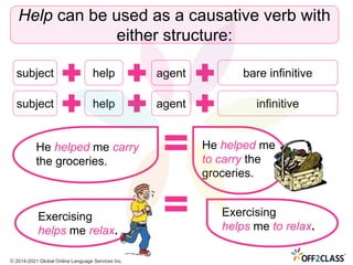 ESL Lesson Plan: Causative Verbs | PDF