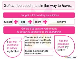 ESL Lesson Plan: Causative Verbs | PDF