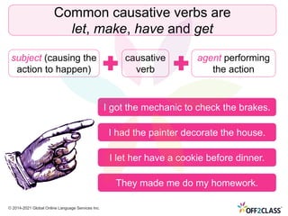 ESL Lesson Plan: Causative Verbs | PDF