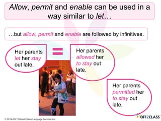 ESL Lesson Plan: Causative Verbs | PDF