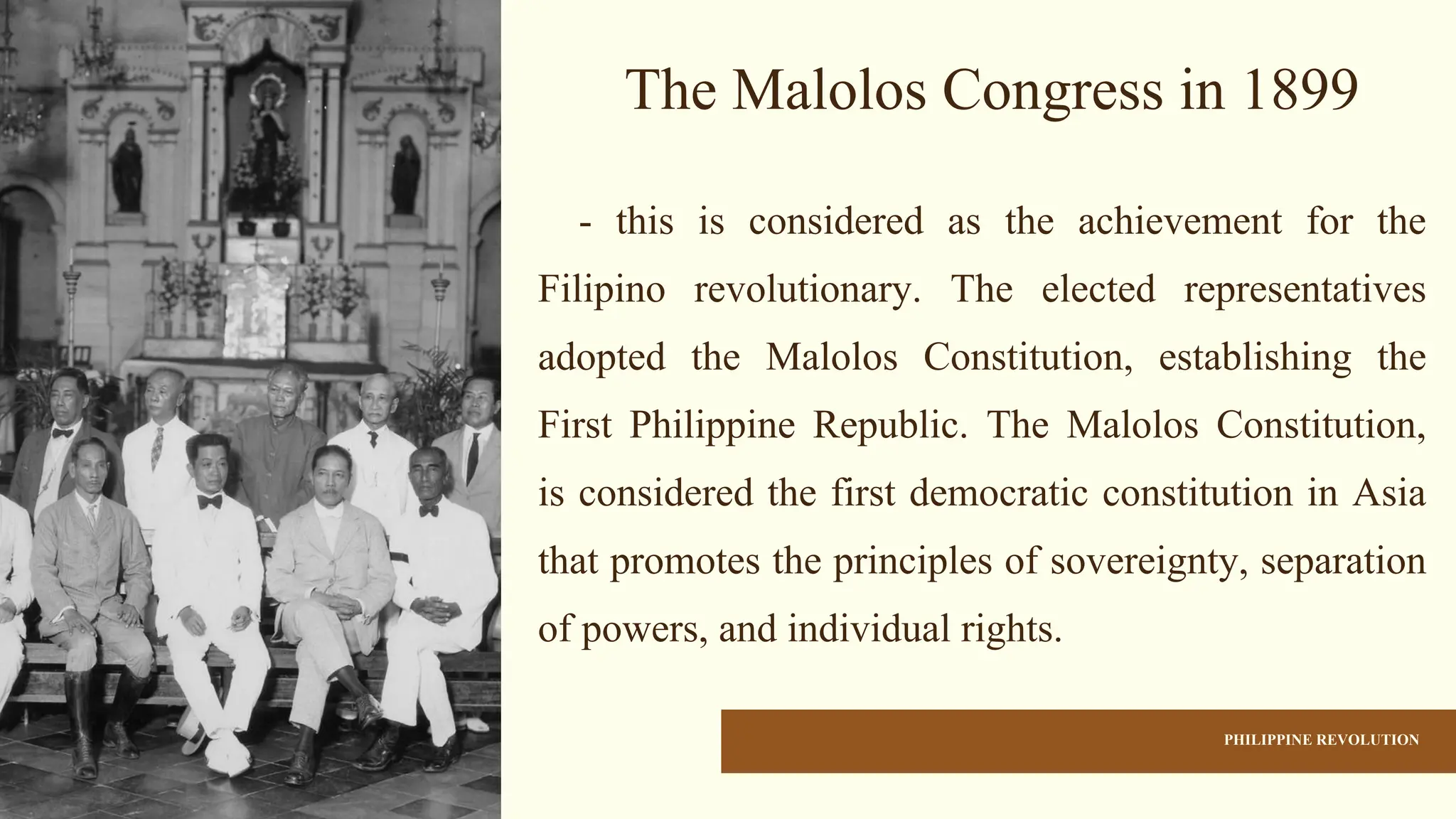 Philippine Revolution (Malolos Constitution) | PDF