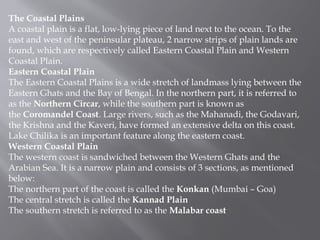geography pgraade 9 physical features of india continued | PPTX