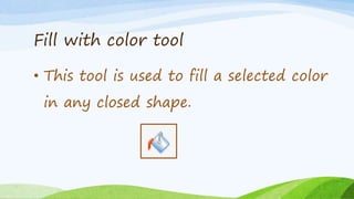 Microsoft Paint introduction for beginners | PPTX