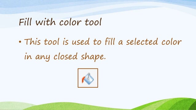 Microsoft Paint introduction for beginners | PPTX