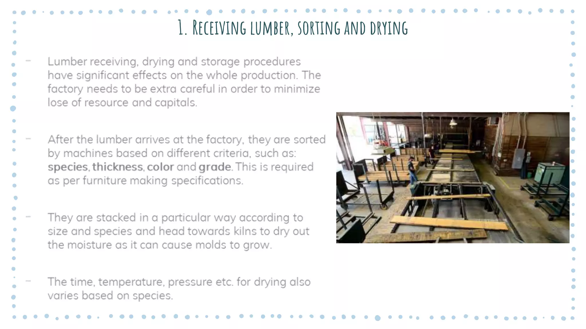 Furniture Production Line | PPTX