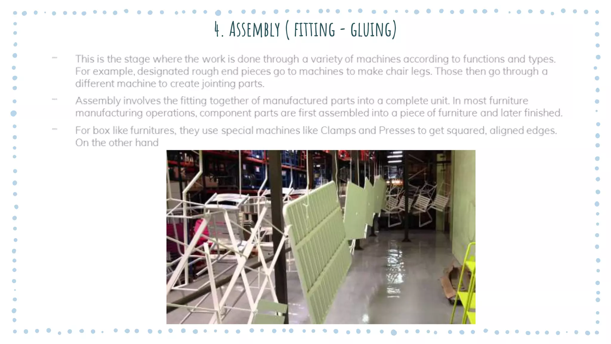 Furniture Production Line | PPTX