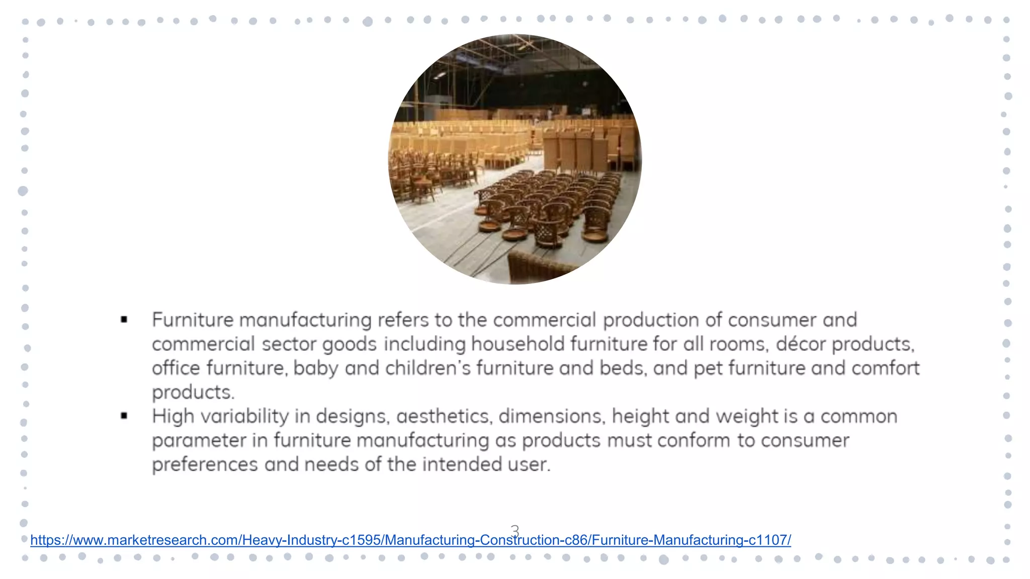 Furniture Production Line | PPTX