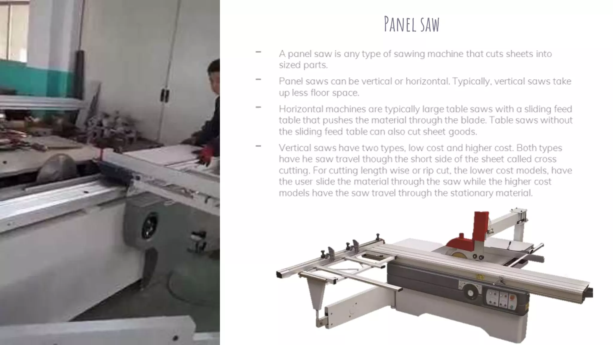 Furniture Production Line | PPTX