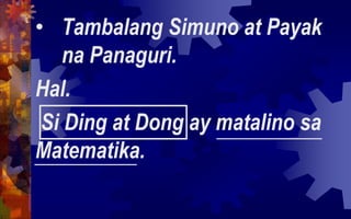 G2-Simuno-at-Panaguri-pptx. Grade 1 Aral in panlipunan | PPTX