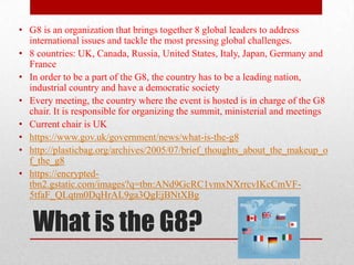 G20 and g8 | PPTX