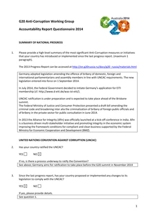 HRB 68448 G20 anti corruption working group germany | PDF