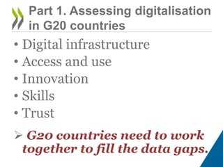G20 “Digital Economy” Task Force Meeting - Andrew Wyckoff | PPT