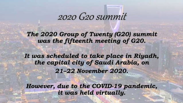 G20 ppt | PPTX | Currencies | Economy