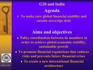 Dr.C.Muthuraja's Presentation on G20 Presidency and Indian Economy.ppt