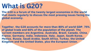 G20 Summit.pptx Show the unity of countries | PPTX