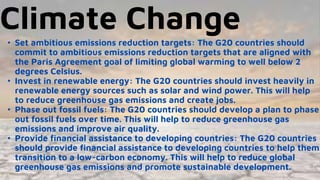 G20 Summit.pptx Show the unity of countries | PPTX