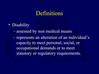 G22 outcome & impairment | PPT