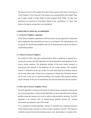 Genetic Algorithm for optimization on IRIS Dataset REPORT pdf | PDF | Technology & Computing