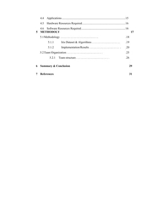 Genetic Algorithm for optimization on IRIS Dataset REPORT pdf | PDF ...