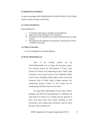 DEVELOPING AIR CONDITIONING SYSTEM USING FUZZY LOGIC IN MATLAB Report pdf | PDF | Free Download