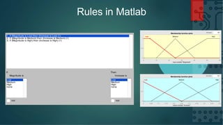 DEVELOPING Air Conditioner Controller using MATLAB Fuzzy logic presentation | PDF