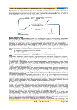 Reflection on Human Intelligence vs Artificial Intelligence and the Digital Society (from Theory ...
