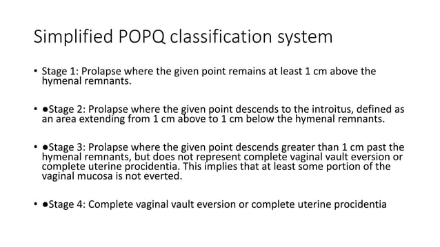 pop andurinary incontinence | PPT