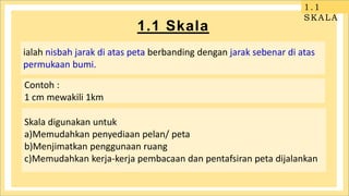 G2 BAB 1 SKALA DAN JARAK Geografi tingkatan 2 kssm 2024 | PPTX