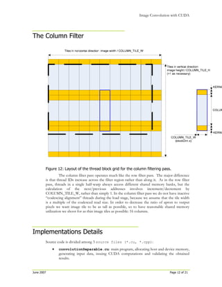 GRUPO 2 : convolution separable | PDF