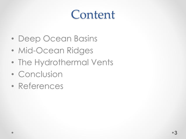 deep ocean basins final | PPTX | Geology | Science