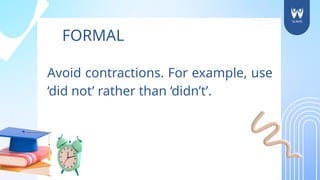 G2 EAPP- Language Use in Academic Writing.pptx | Science