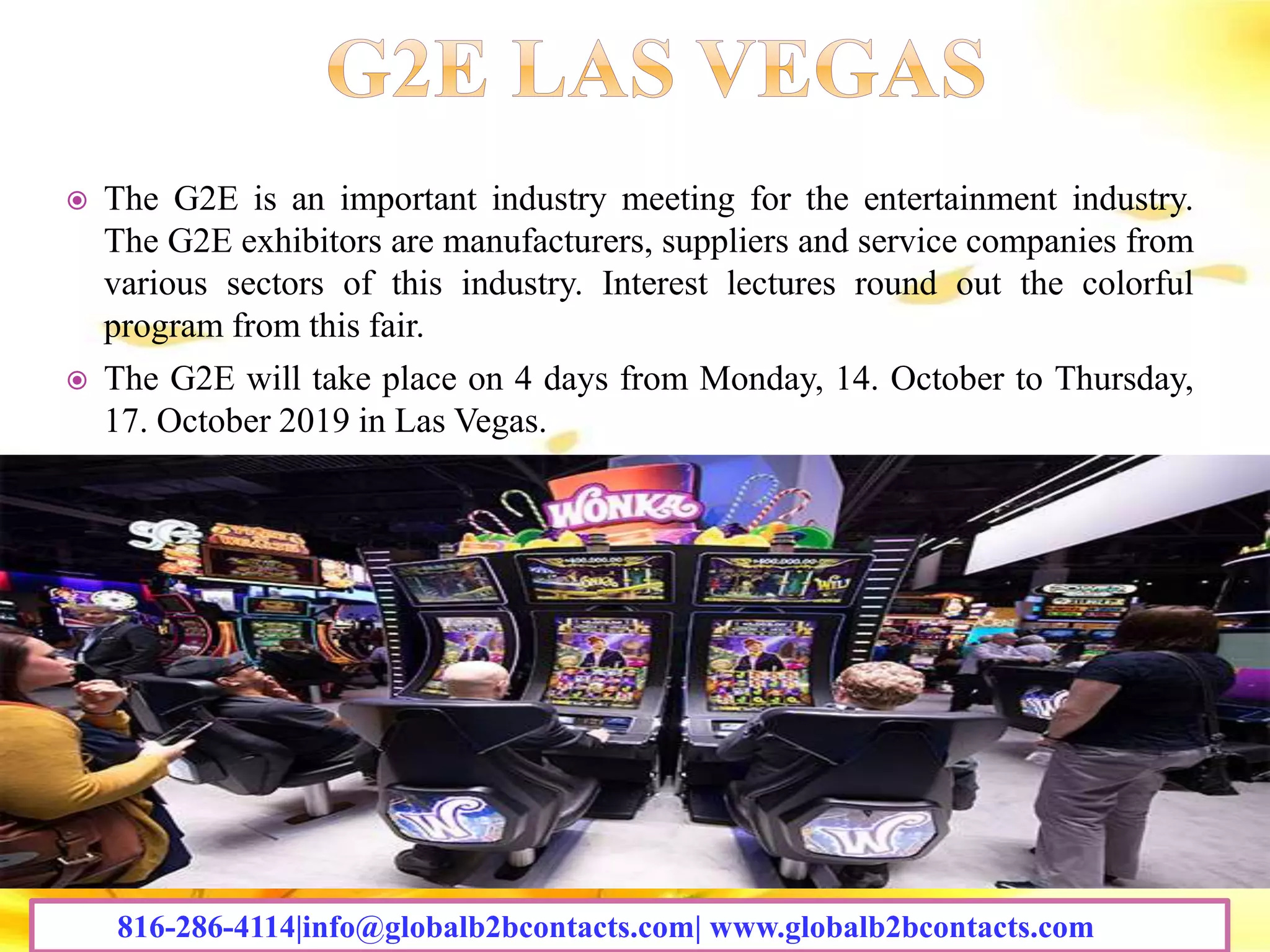G2 e las vegas | PPT