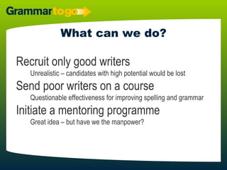 Grammar to Go | PPT