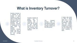 G2 Inventory Management and Inventory Turnover.pptx | Business ...