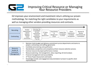 G2 It Services Overview 09.07.01