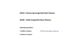 Update on GUCH for anaesthesiologists | PPT