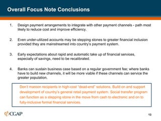 Electronic G2P Payment Systems | PPT