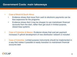 Electronic G2P Payment Systems | PPTX