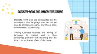 Approach to language testing | PPT