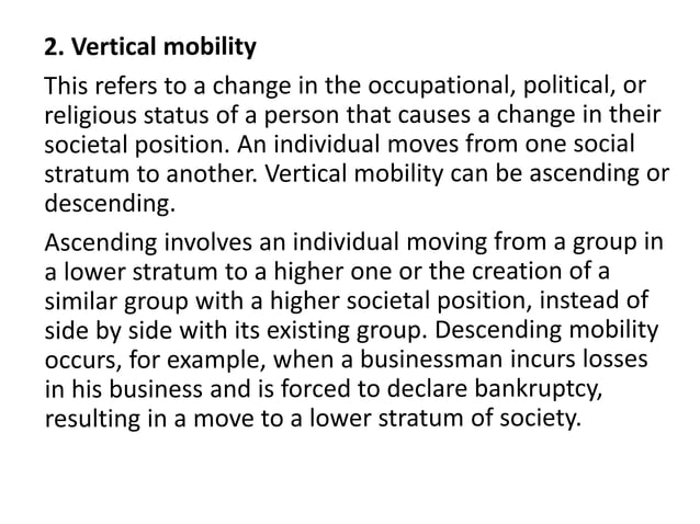 G2 Presentation-Social-Mobility sociology social mobility with it's types positive and negative ...