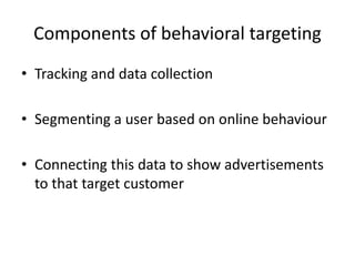 Behavioral Targeting | PPTX