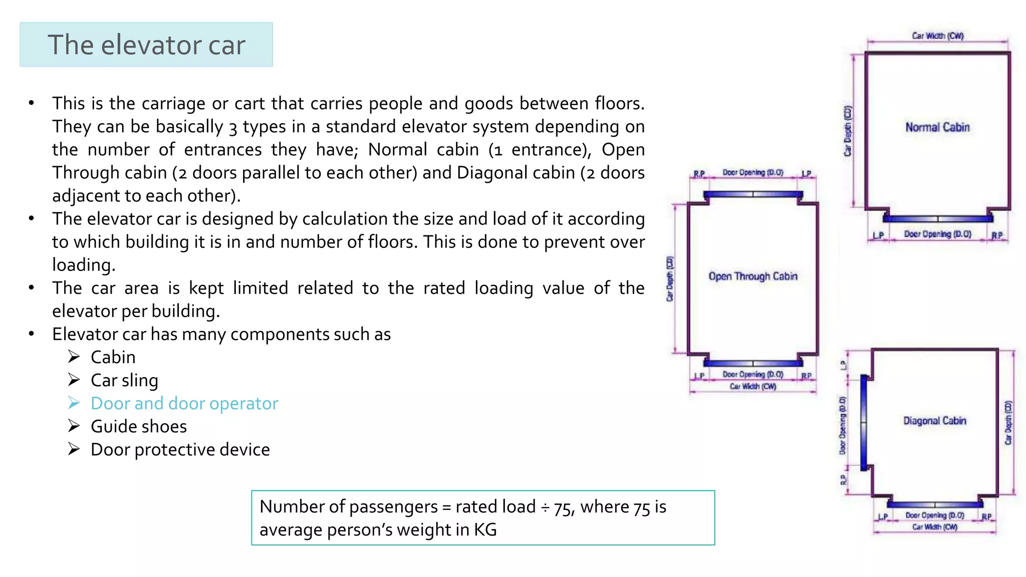 Elevator system | PPTX