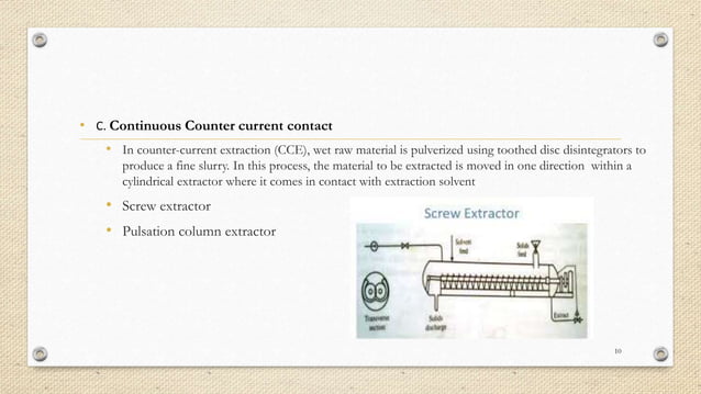 Solid liquid extraction | PPTX